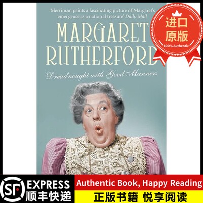 英文书原版书玛格丽特 卢瑟福 举止端庄的无畏 英文原版 Margaret Rutherford Dreadnought with Good MannersAndy Merriman出版社