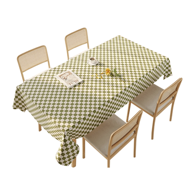 包邮DFR轻奢北欧餐桌布菱格桌布