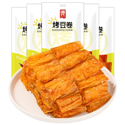 源氏辣条65g烤豆卷儿时零食豆干