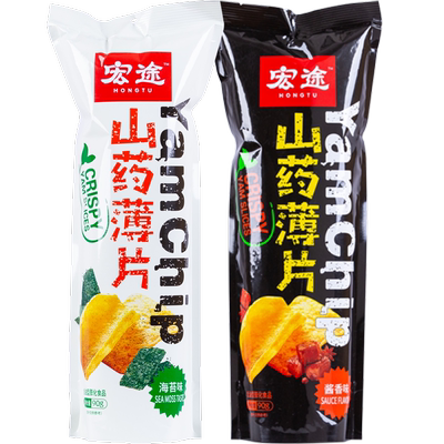 宏途山药薄片组合包休闲零食