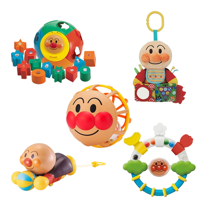 BANDAI万代新生儿布制手摇铃益智