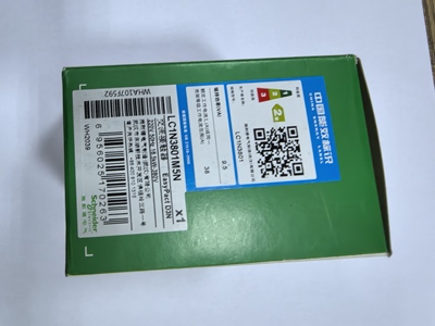 施耐德交流接触器LC1N3801M5N，220V50HZ，18.5KW-38VWHA107B8FB
