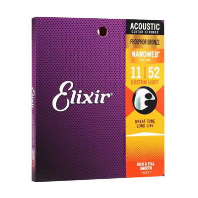 民谣吉他弦伊利克斯琴弦011