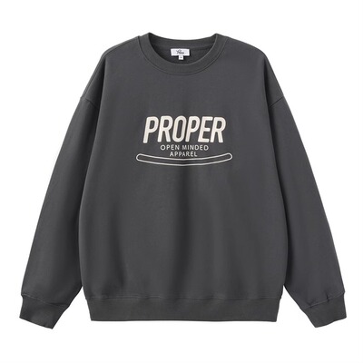 proper定常卫衣印花卫衣