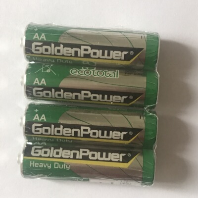 GoldenPower GER03M 碳性电池 R03P SUM4 1.5V高性能60节包邮