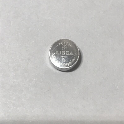 单粒 LIDEA LIR1054 45MAH 3.7V 可充纽扣锂电池钢壳蓝牙耳机电池