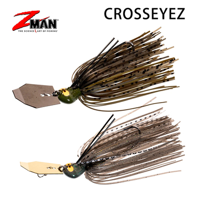 美国原装进口ZMAN CROSSEYEZ ChatterBait  胶群铅坠 JIG鱼饵钓鱼