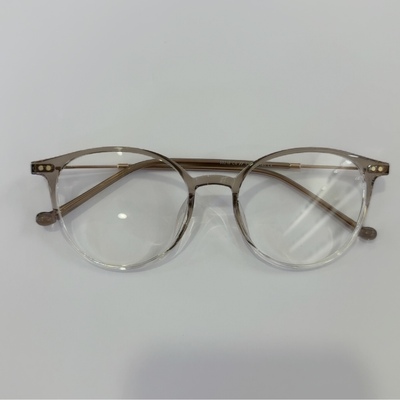 金胶结合眼镜框65216c6可配近视眼镜