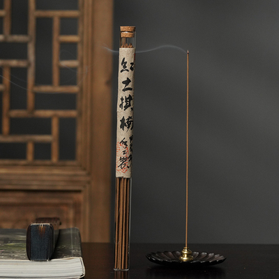 三叔家的香 【富森红土棋楠沉香】 线香卧香室内房间持久香薰读书