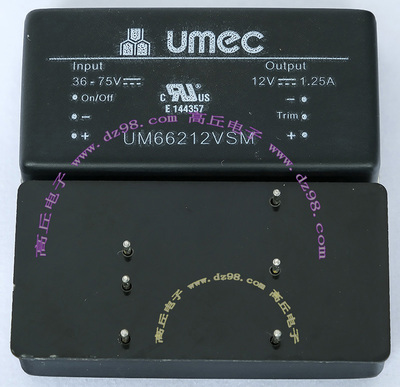 全新 UMEC UM66212VSM 36-75V转12V 1.25A 15W 隔离 模块 议价
