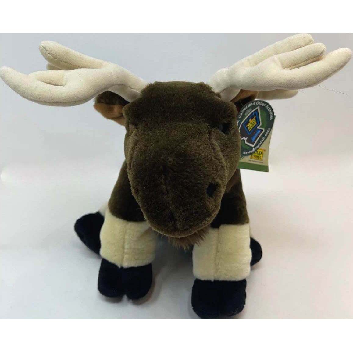 (代购)美国wild republic仿真驼鹿moos毛绒玩具公仔stuffed toy