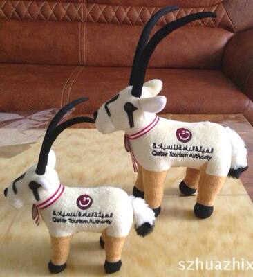 （代购）美国wildlife artists仿真藏羚羊chiru毛绒玩具公仔