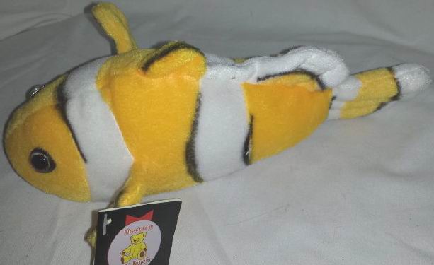 (代购)德国dowman仿真小丑鱼clownfish毛绒玩具公仔