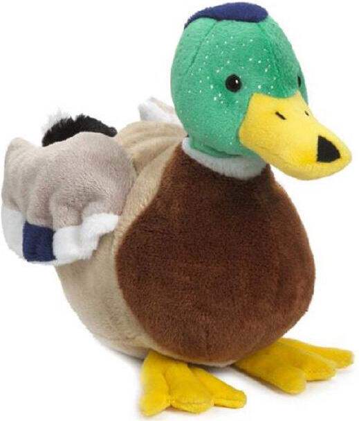 (代购)加拿大ganz仿真绿头鸭mallard毛绒玩具公仔