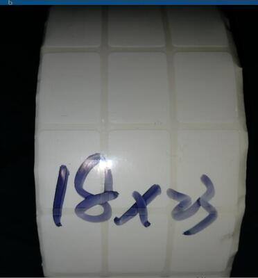 防水pvc竖版不干胶纸