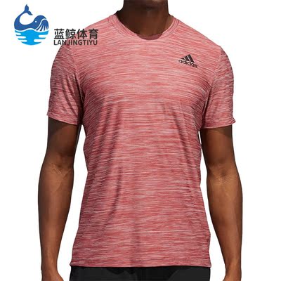 阿迪达斯男子舒适运动短袖T恤
