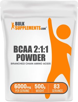 美国代购BULKSUPPLEMENTS.COM BCAA 2:1:1 Powder - Branched Cha
