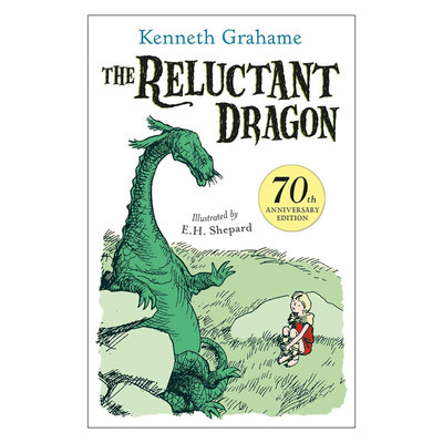 英文原版THE RELUCTANT DRAGON懒龙的故事绘本