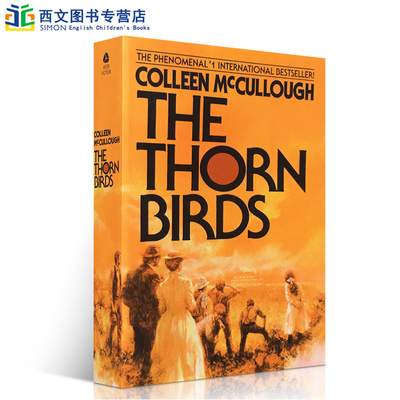 西文原版 荆棘鸟英文版原版 The Thorn Birds 全英文原版书 正版进口英语经典畅销书籍 澳大利亚的飘