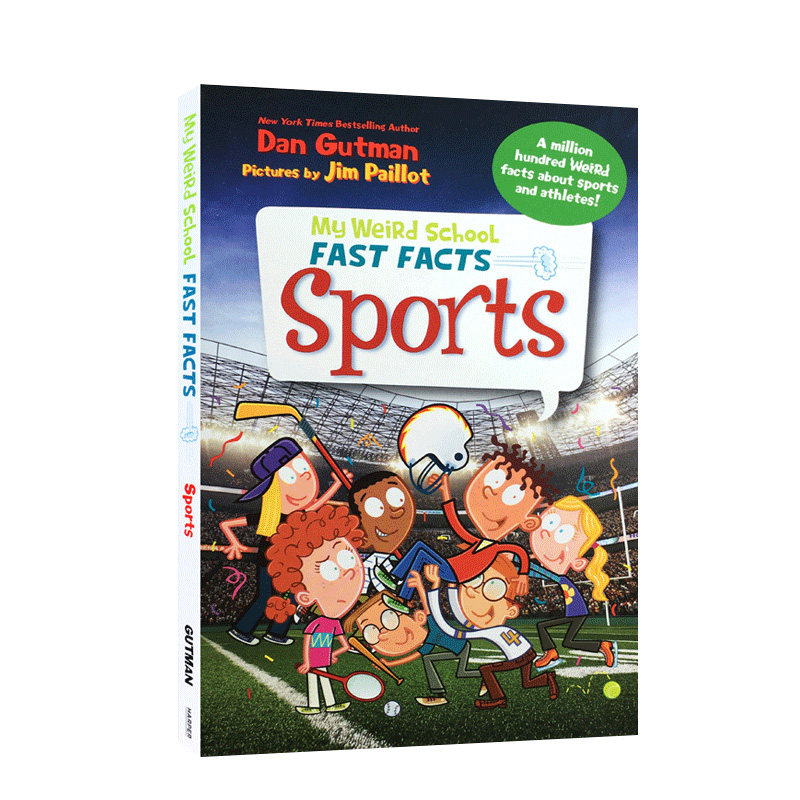进口英文原版绘本My Weird School Fast Facts: Sports Dan Gutman疯狂学校科普读物6-10岁儿童英语 ...