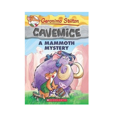 英文原版 Geronimo Stilton Cavemice #15: A Mammoth Mystery 老鼠记者15 巨大的秘密 青少年儿童课外阅读进阶桥梁章节书