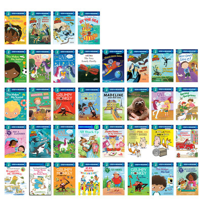 英文原版Step Into Reading Level 2阶36本美国兰登经典分级读物斯凯瑞系列 Richard Scarry儿童兰登书屋系列词汇图文认知