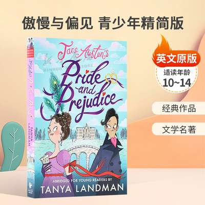 英文原版Pride and Prejudice: Abridged for Young Readers傲慢与偏见 青少年精简版经典故事改编 文学名著平装小说10-14岁