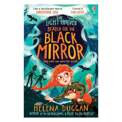 预售英文原版The Light Thieves #2: Search for the Black Mirror 光之窃贼2 寻找黑镜 10-14岁课外阅读科技奇幻冒险故事平装小说