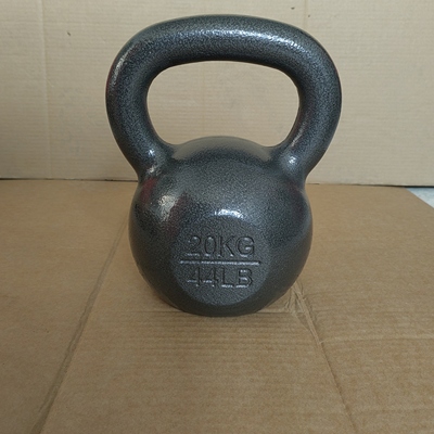 20公斤小体积纯铸铁烤漆壶铃环保无味手把直径3.6cm长20.4高25.5