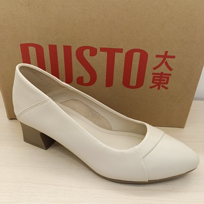 大东通勤鞋女2025春季新款优雅爆款粗跟配裙子爆款黑色单鞋C1013A