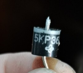 5KP36A 36V R-6 5000W大功率   汽车电脑板二极管  全新原装