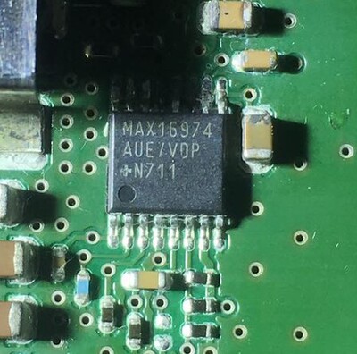 MAX16974 MAX16974AUE/V 奔驰仪表汽车电脑板电源开关稳压IC芯片