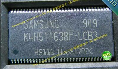 K4H511638F-LCB3 原装拆机 K4H511638 64M内存DDR 16位路由升级