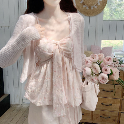 【DearYN】马海毛软糯短款开衫