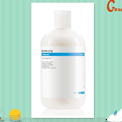 Acne.org Cleanser 16 oz. - Gentle Face Wash for Acne-洁面乳