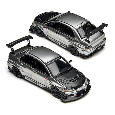 TM 1:64 三菱EVO 9 LANCER EVOLUTION 前开盖版 仿真合金汽车模型