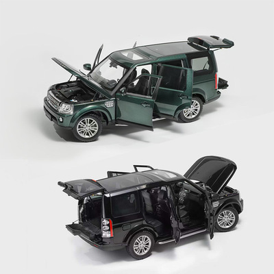 轮艺1:18 路虎发现4 LandRover Discovery全开门仿真合金汽车模型