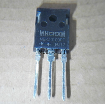 MBR30100PT原装代理海矽美肖特基二极管30A 100V TO-247