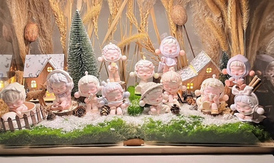 盲盒造景diy微缩手工泡泡玛特