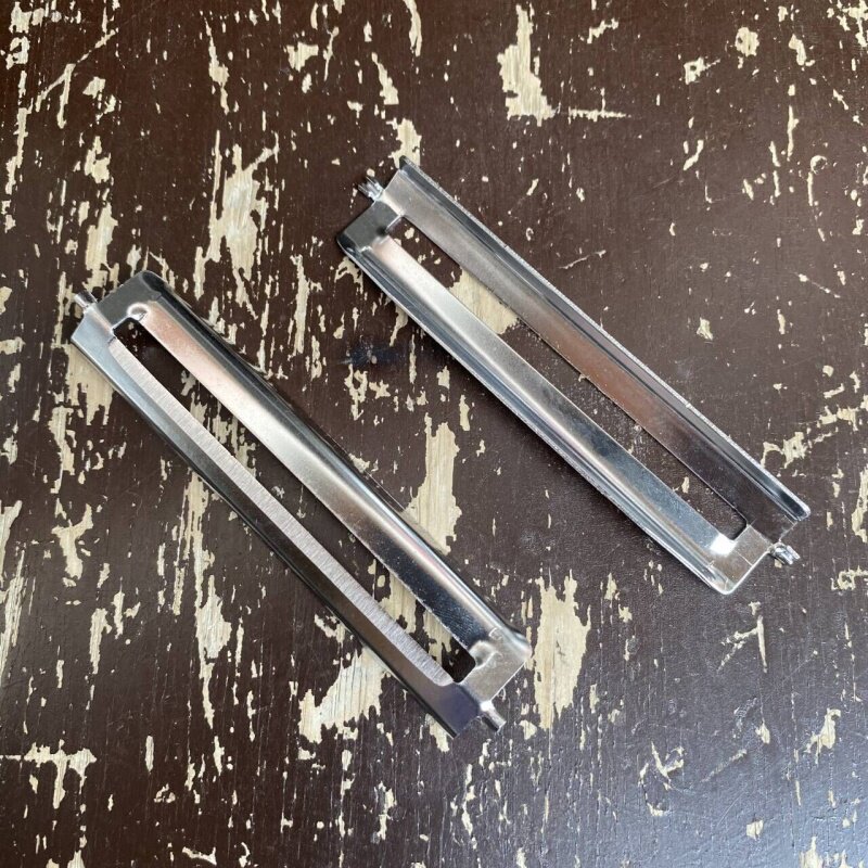 削芒果超大号10cm单面平口超厚削厚皮工厂商用机用不锈钢上机刀头