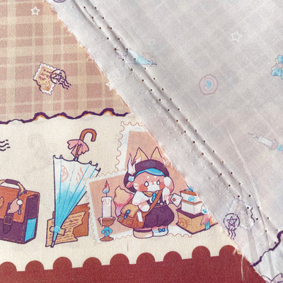 娃衣原创布料棉花娃娃bjd柄图