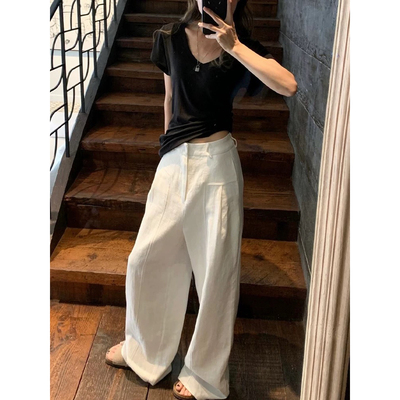 诺华NovaBloom-裤夏季垂感舒适休闲裤(大货不收版速发)YRZ6403299