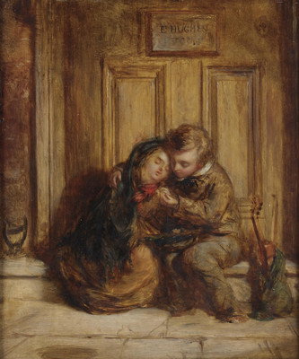 E136【英国】爱德华·休斯 Edward Hughes(1832-1908) 绘画图库