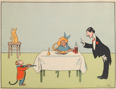 A906【法国】 Benjamin Rabier 小动物世界儿童故事插图网传图库.