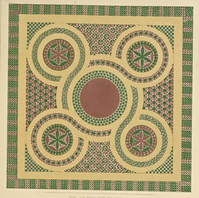 D868【英国】（Matthew Digby Wyatt）瓷砖马赛克花纹装饰图库