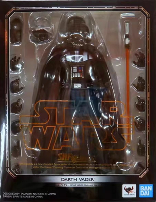 SHF星球大战绝地归来达斯黑武士vader3.0爵爷万代正品全新现货