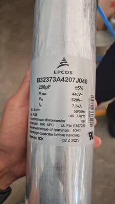 原装EPCOS B32373A4207J040 440VAC 200UF 爱普科斯 薄膜电容器