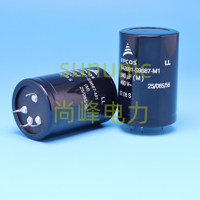 爱普科斯 EPCOS变频器用电容 B43991S9687m1 400V680UF 40x60