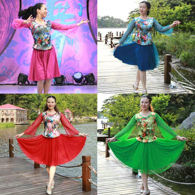 红草莞儿原创品牌新款广场舞服装