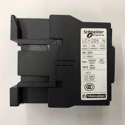 原装正品LC1D2510M7N AC220V 50/60Hz施耐德三级交流接触器询价